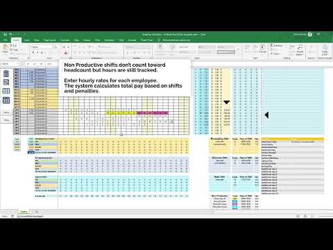 Premium Excel Templates: Roster, Leave, Gantt & Productivity Tools ...